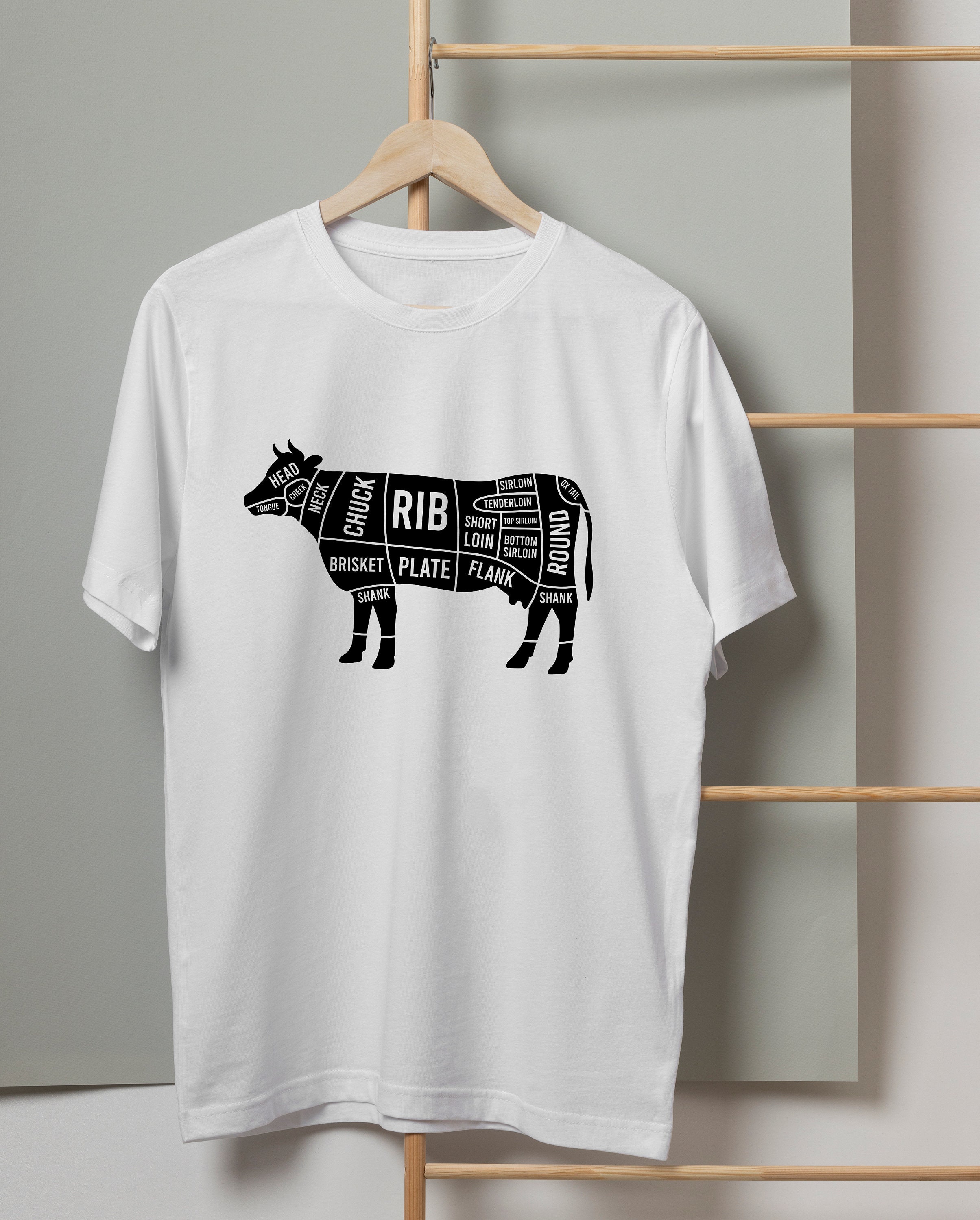 Beef Cuts Svg, Primal Beef, Butcher Chart Vector, Butcher Diagram ...
