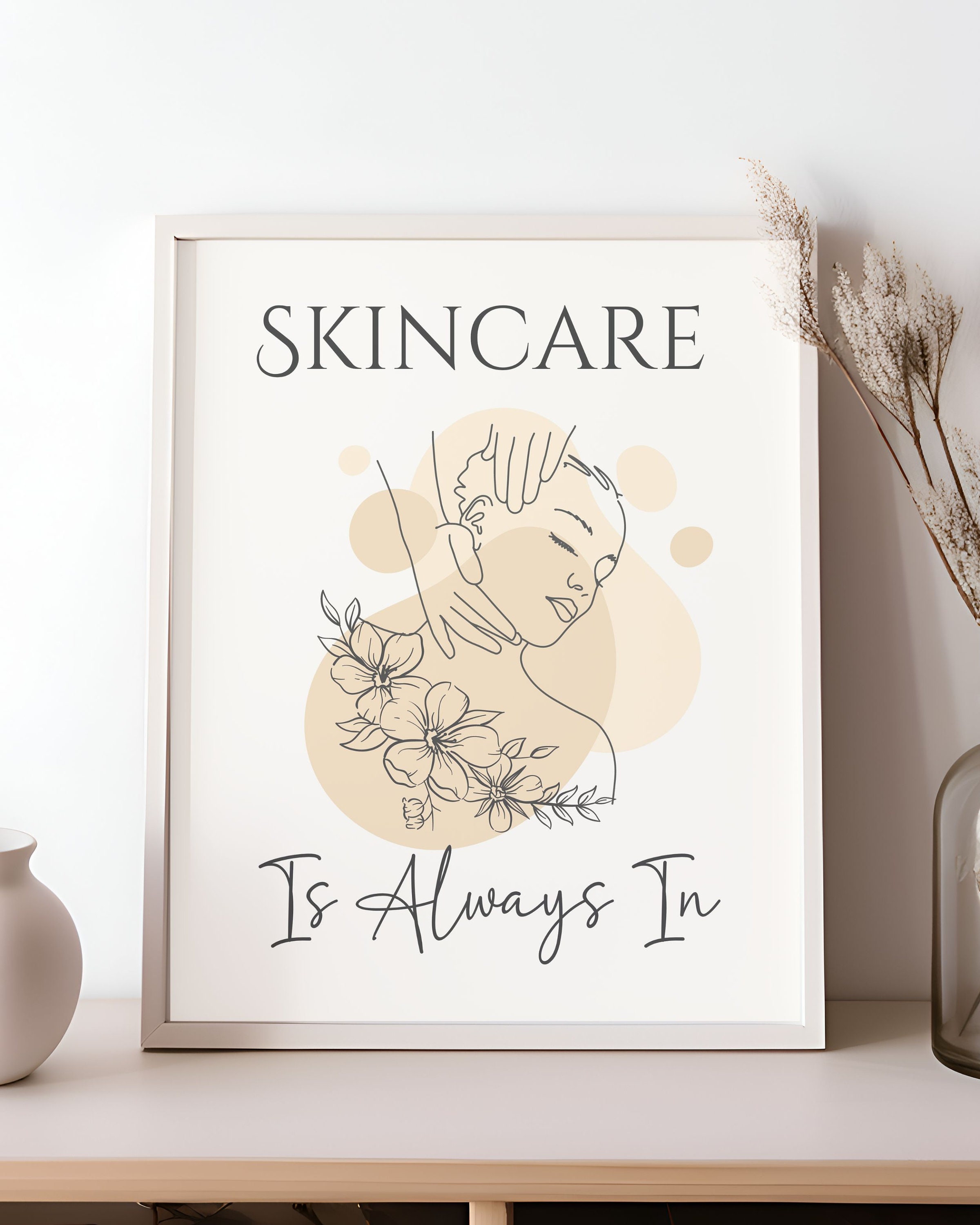 Esthetician Wall Art: Skincare Spa Decor Poster - Etsy