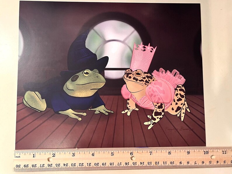 Art Print | Toad and Frog Wicked Fan Art 8x10 - Etsy