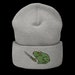 Frog With Knife | Cuffed Beanie | Embroidered Hat | Rave Festival Wear ...