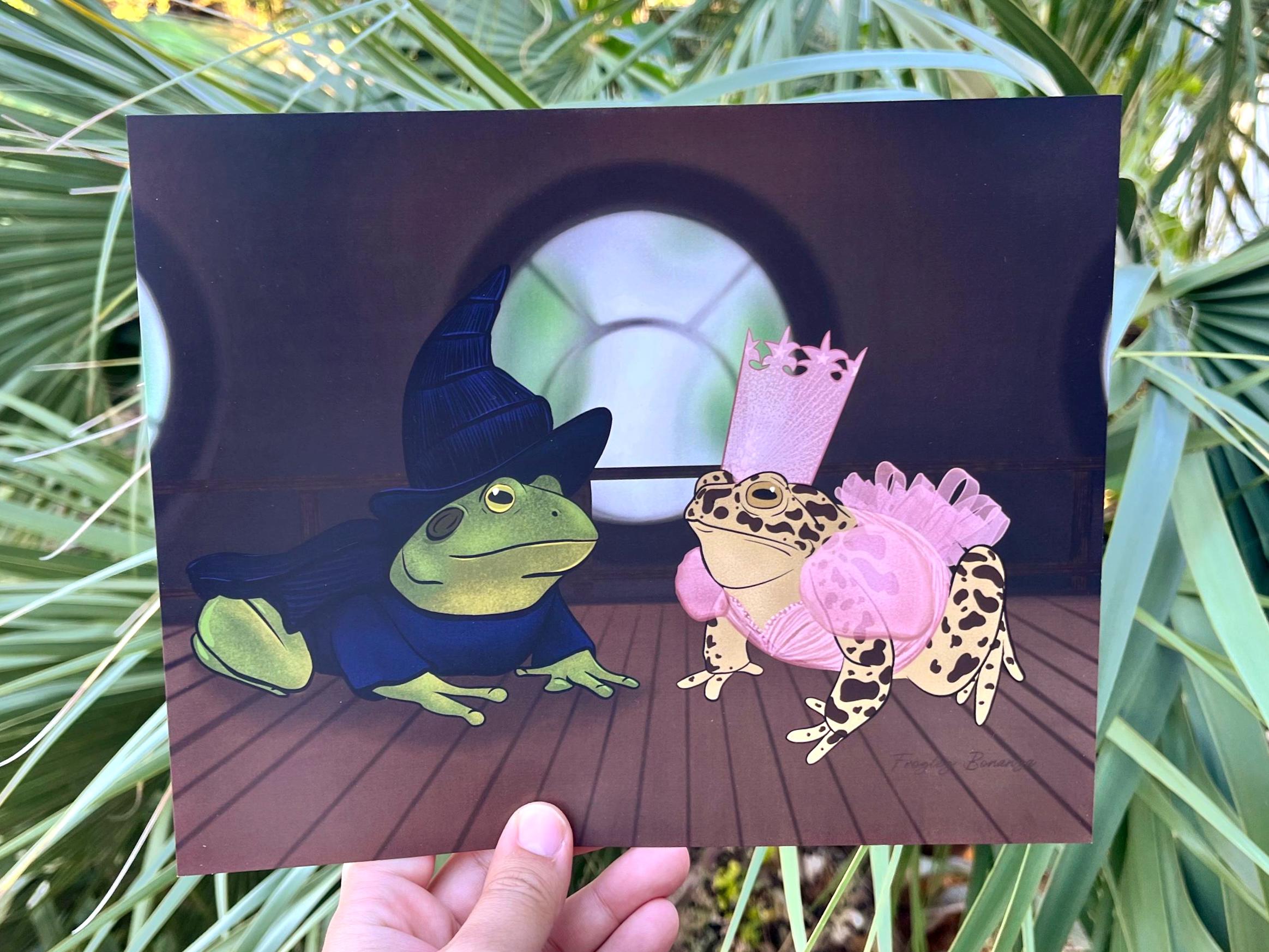 Art Print | Toad and Frog Wicked Fan Art 8x10 - Etsy