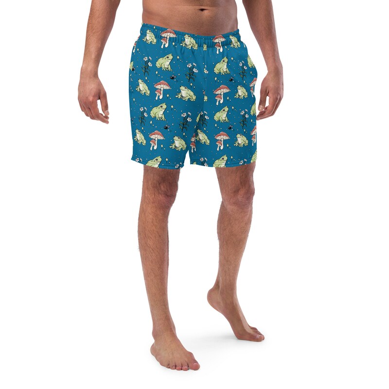 Mens Swim Trunks Mushroom - Etsy