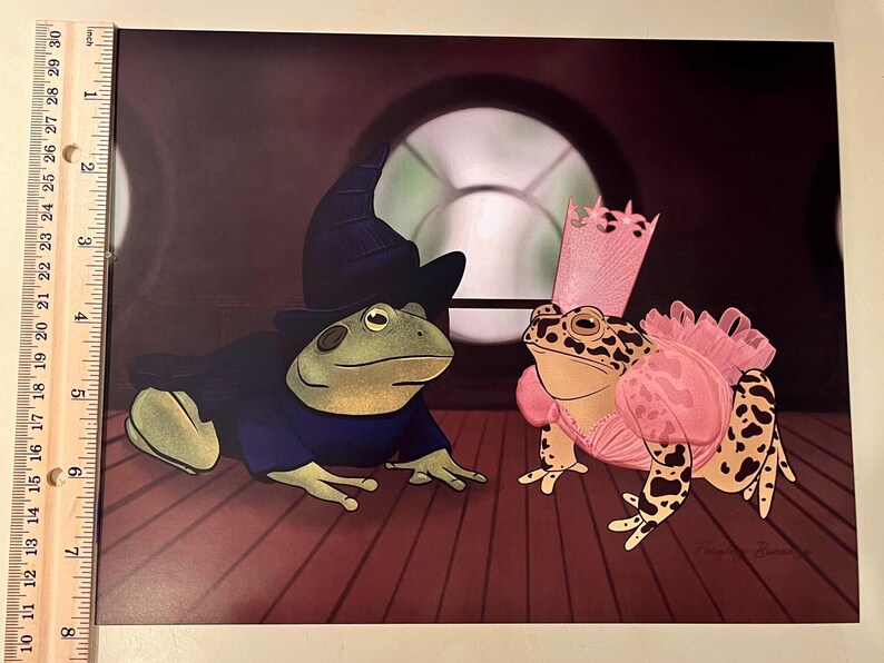 Art Print | Toad and Frog Wicked Fan Art 8x10 - Etsy