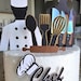 Chef Themed Cake Topper - Chef Party Decoration - Etsy