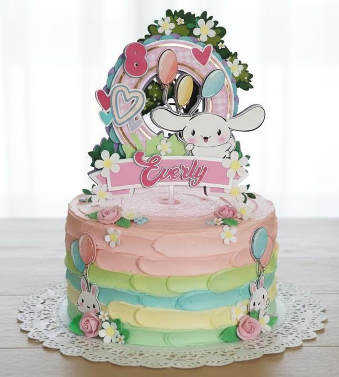 Cinnamon Roll Cake Topper: Birthday Party Decor - Etsy