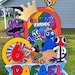 Rainbow Friends Cake Topper - Etsy