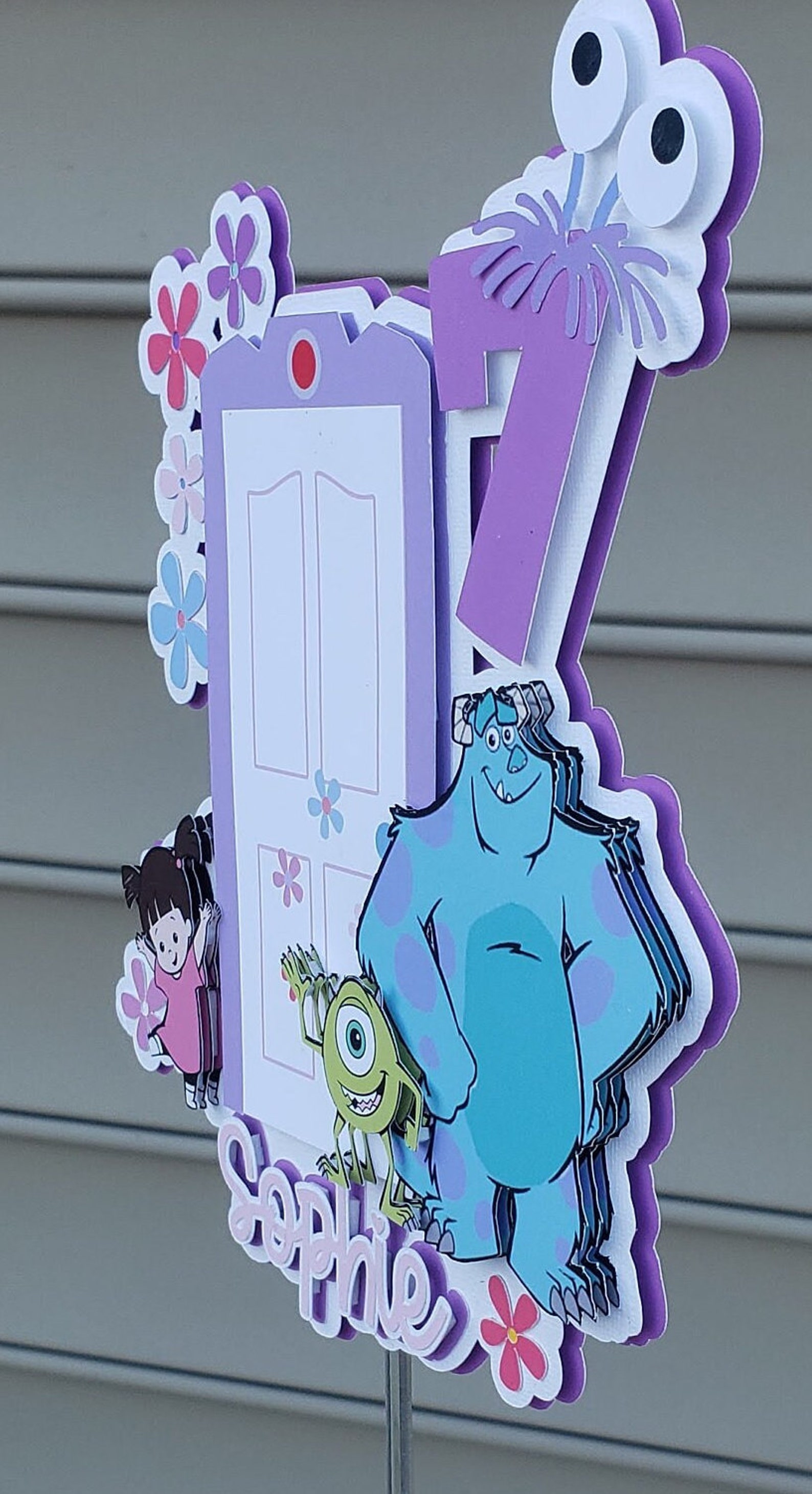 Monsters Topper/cake Topper/sa/sullivan/boo - Etsy