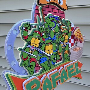 Teenage Mutant Ninja Turtle Cake Topper: Handmade Ninja Party ...