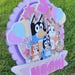 Bluey Blue Cake Topper - Etsy