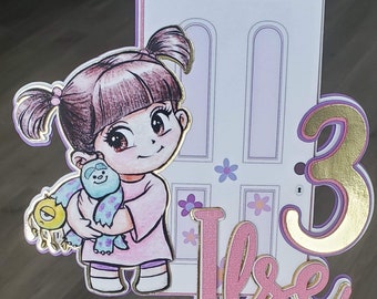 Monsters Topper/cake Topper/sa/sullivan/boo - Etsy