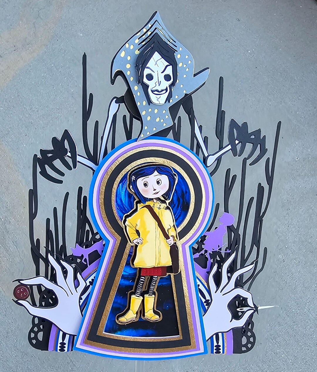 Coraline Cake Topper - Etsy