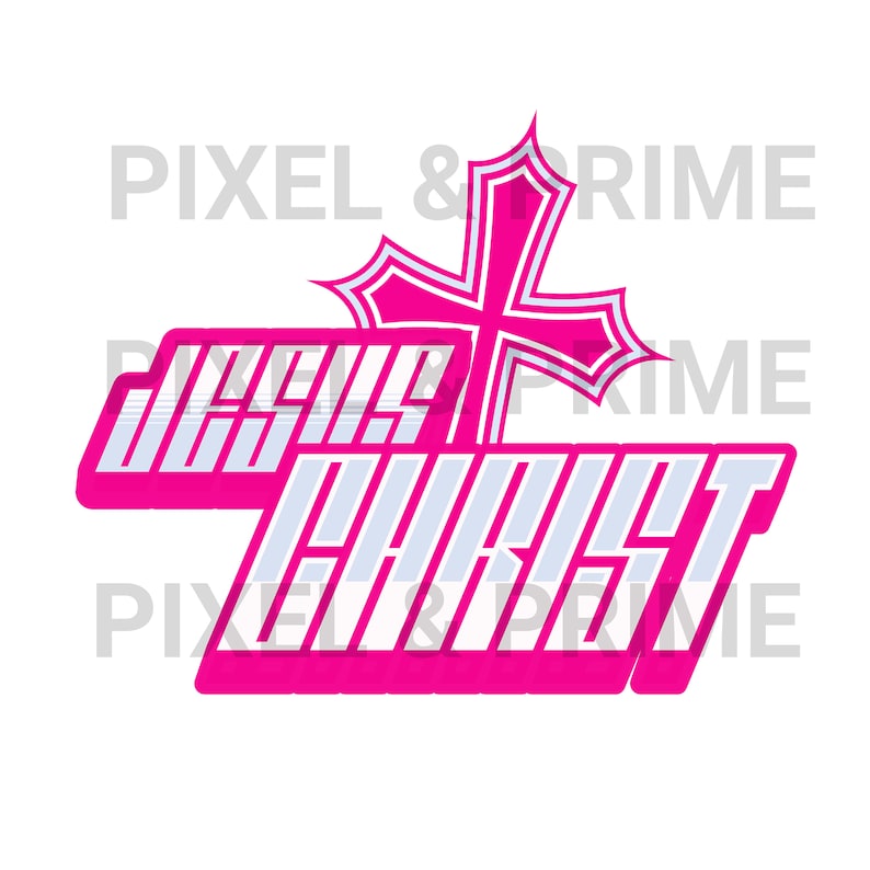 Jesus Christ | Y2K Cool Design SVG/PNG/PDF File for Shirt Printing ...