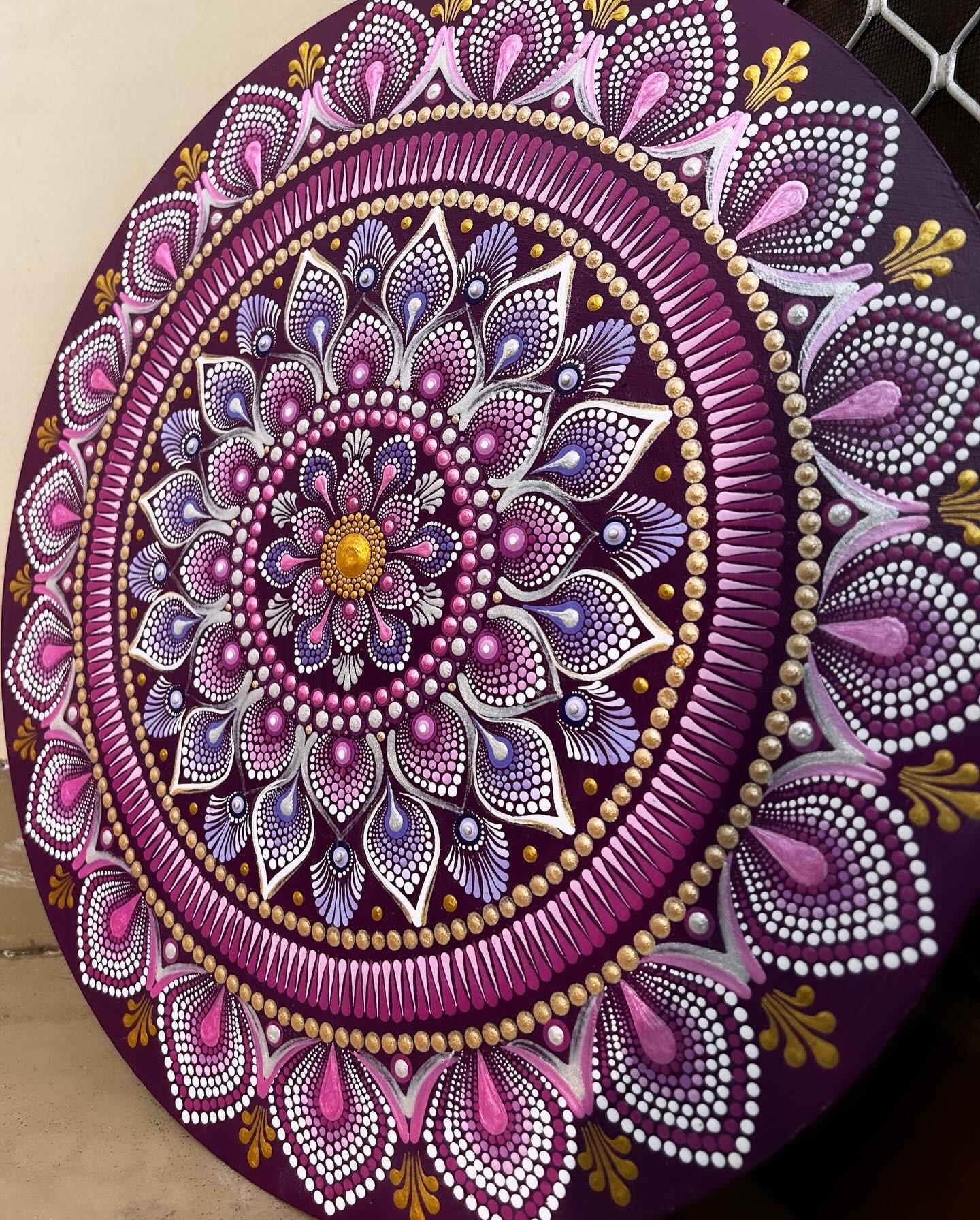 Purple Mandala - Etsy