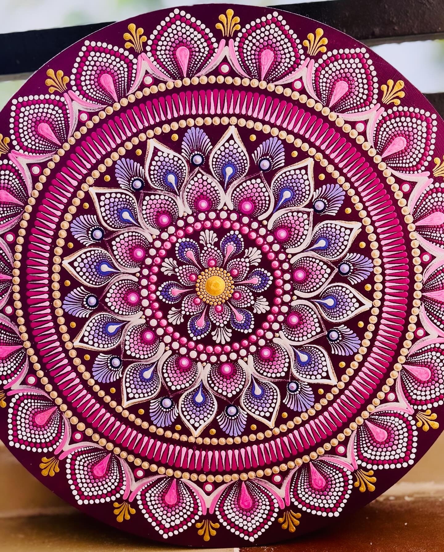 Purple Mandala - Etsy