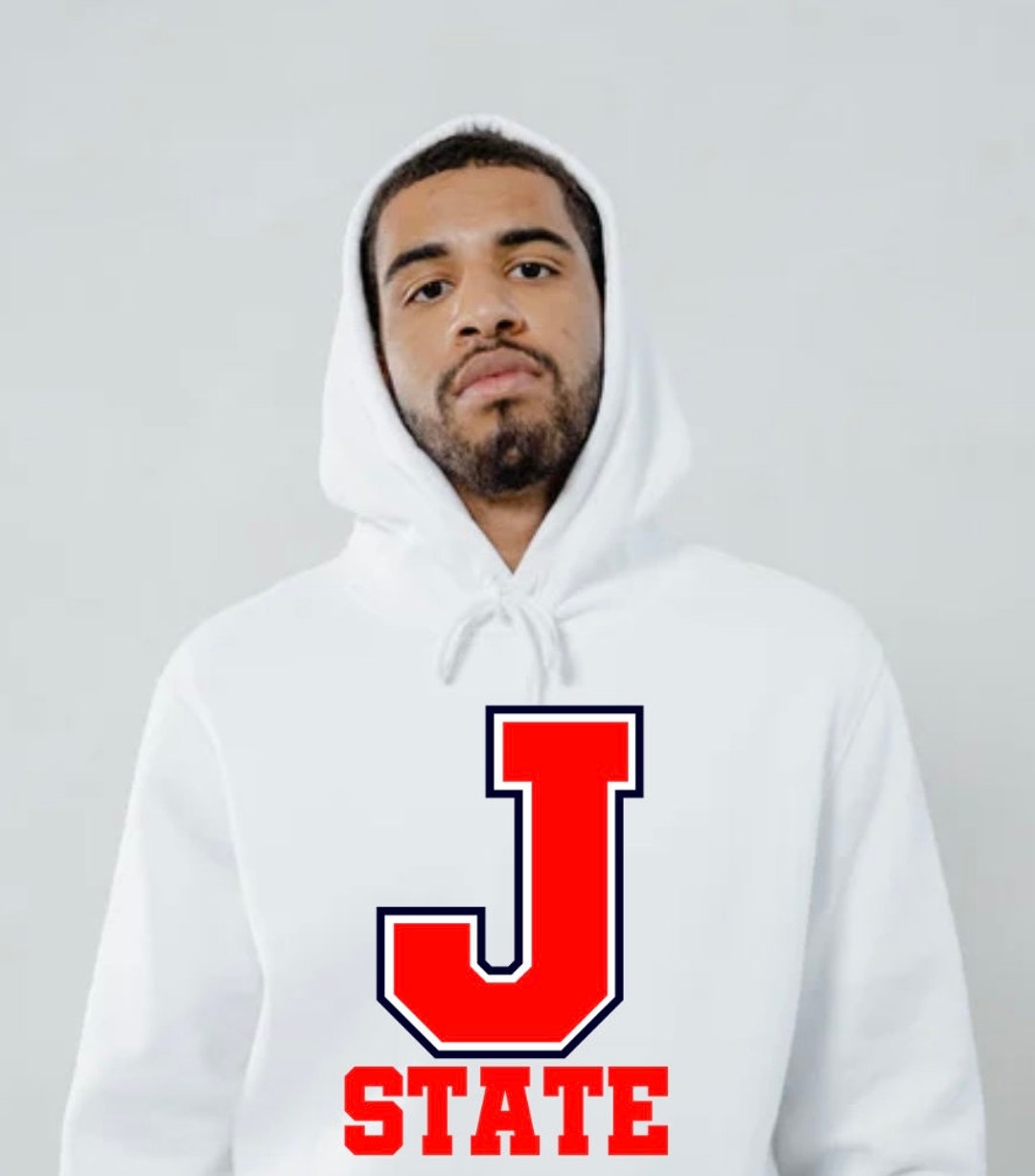 Jackson State Hoodie Letter J, JSU Hoodie, JSU, Jackson State ...