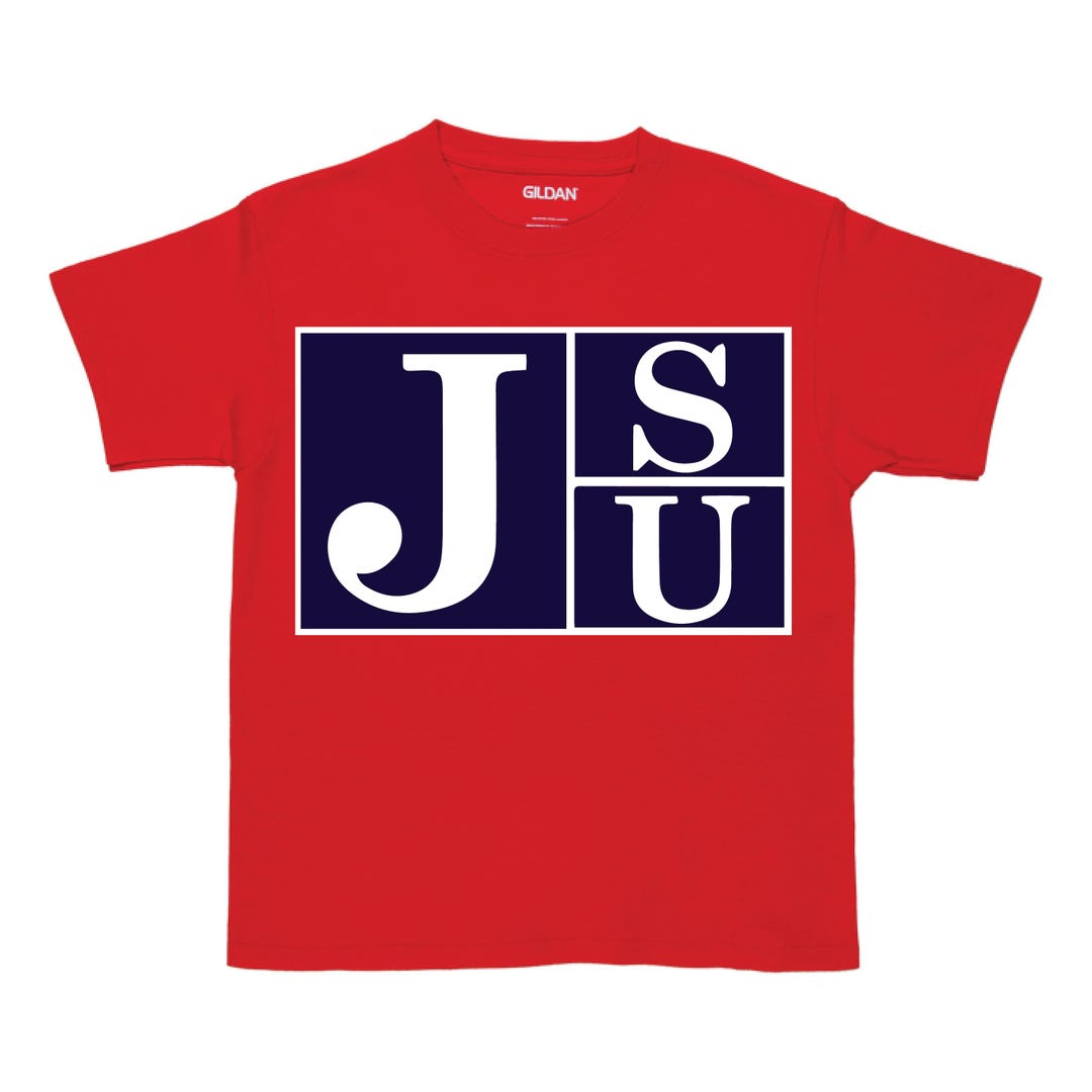 Jackson State Shirt Letter JSU, JSU Box Shirt, JSU, Jackson State ...