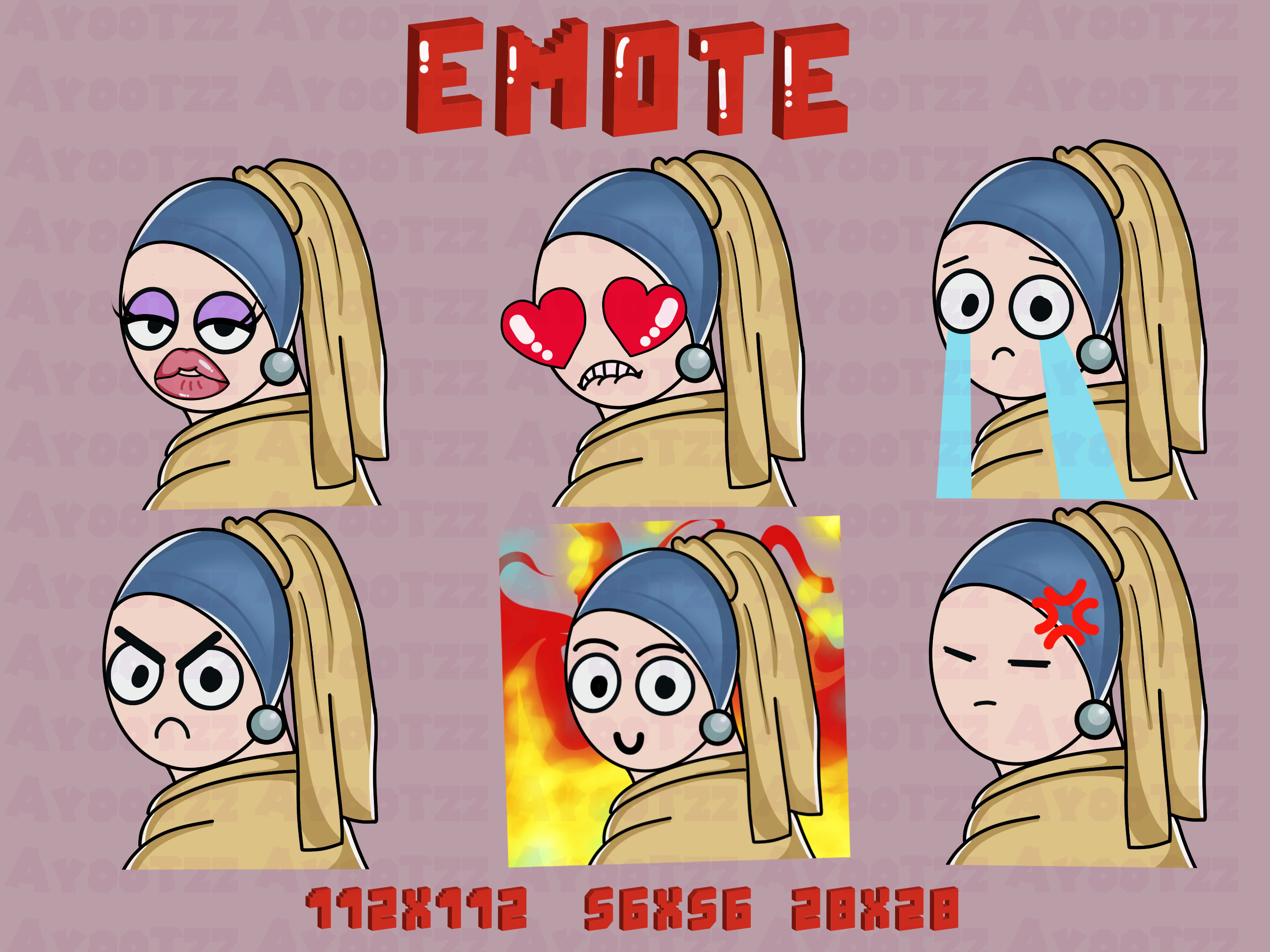 MEME Girl Emotes | Twitch | Discord | Youtube | Funny Emotes | Memes ...