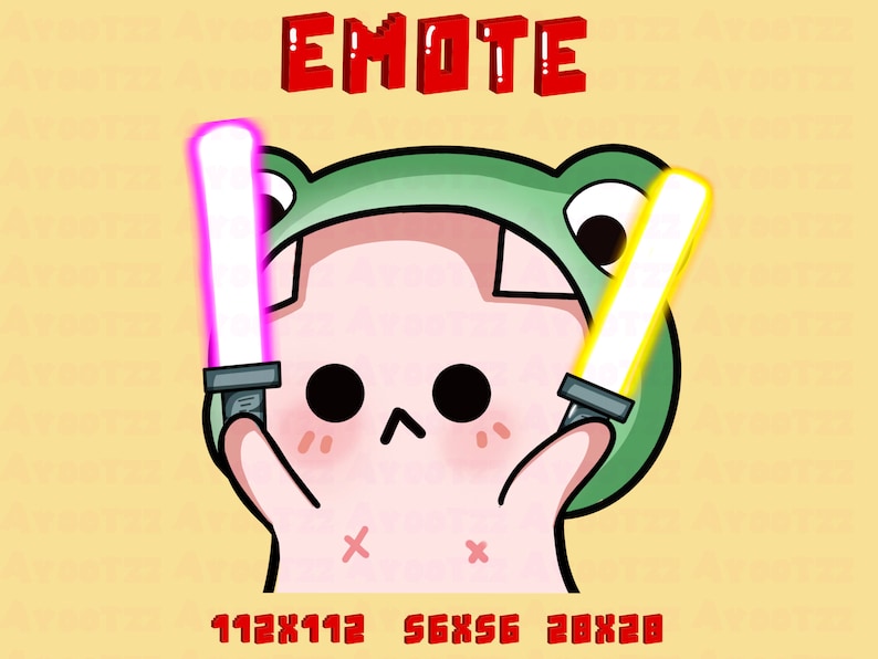 ANIMATED Kawaii Cat Lights Emote | Elmo Emote | Twitch | Discord ...