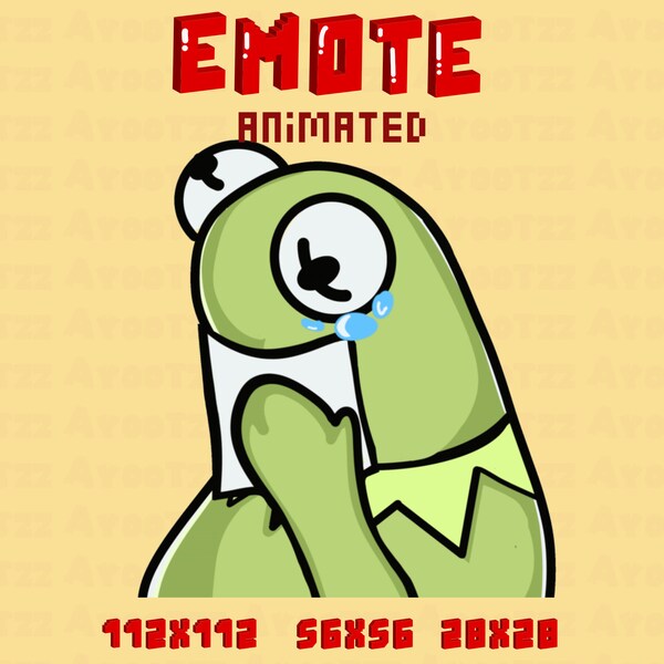 Twitch Crying Emotes Animated - Etsy