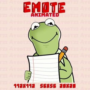ANIMATED Kermit the Frog Emotes | Twitch | Discord | Youtube | Funny ...