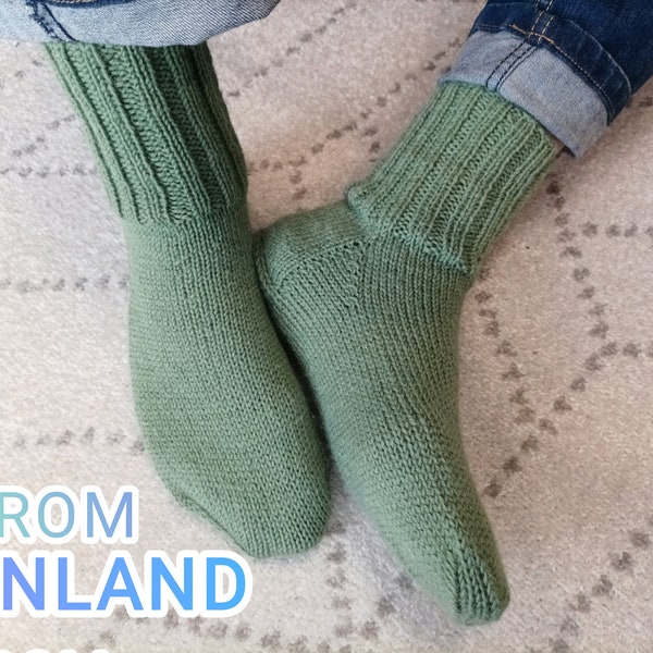 Hand Knit Socks - Etsy