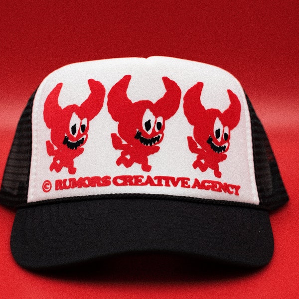Demon Hat - Etsy