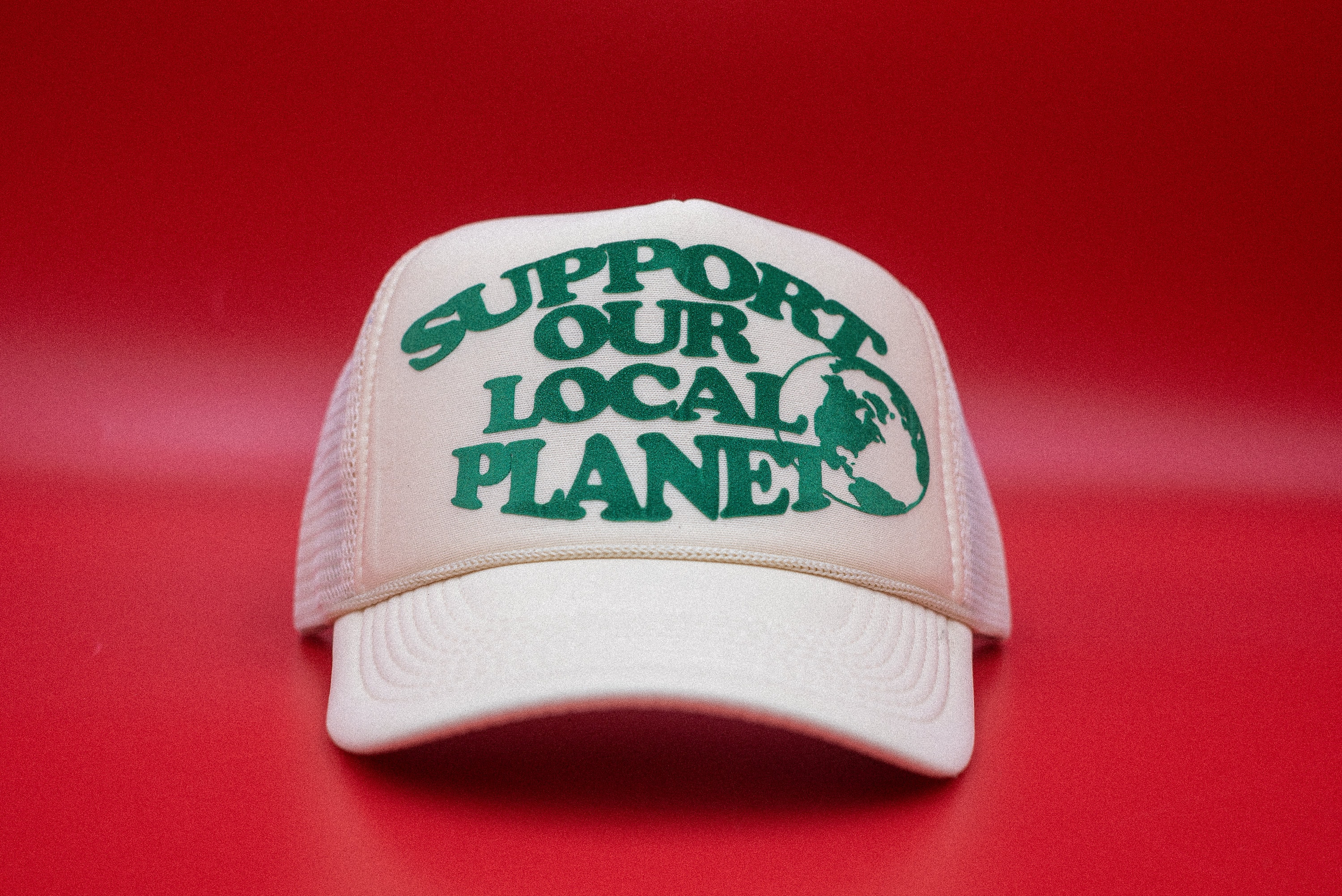 Support Our Local Planet Trendy Trucker Hat, Adjustable Fit - Etsy