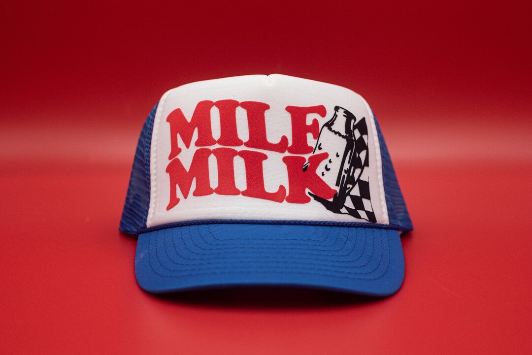Milf Milk Trendy Trucker Hat, Adjustable Fit - Etsy
