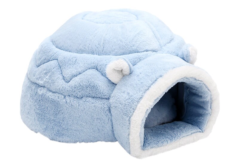 Cute Igloo Cat Bed Adjustable & Portable Fluffy Cat Beds - Etsy