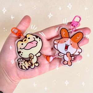 Magnet Couple Keychain Keychain | Cute Charm | Keychain | Acrylic ...