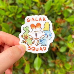Poke Squad Stickers | Premium Vinyl Sticker | Sticker Sheet, Bullet ...