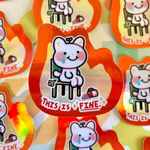 This is Fine Sticker - Etsy