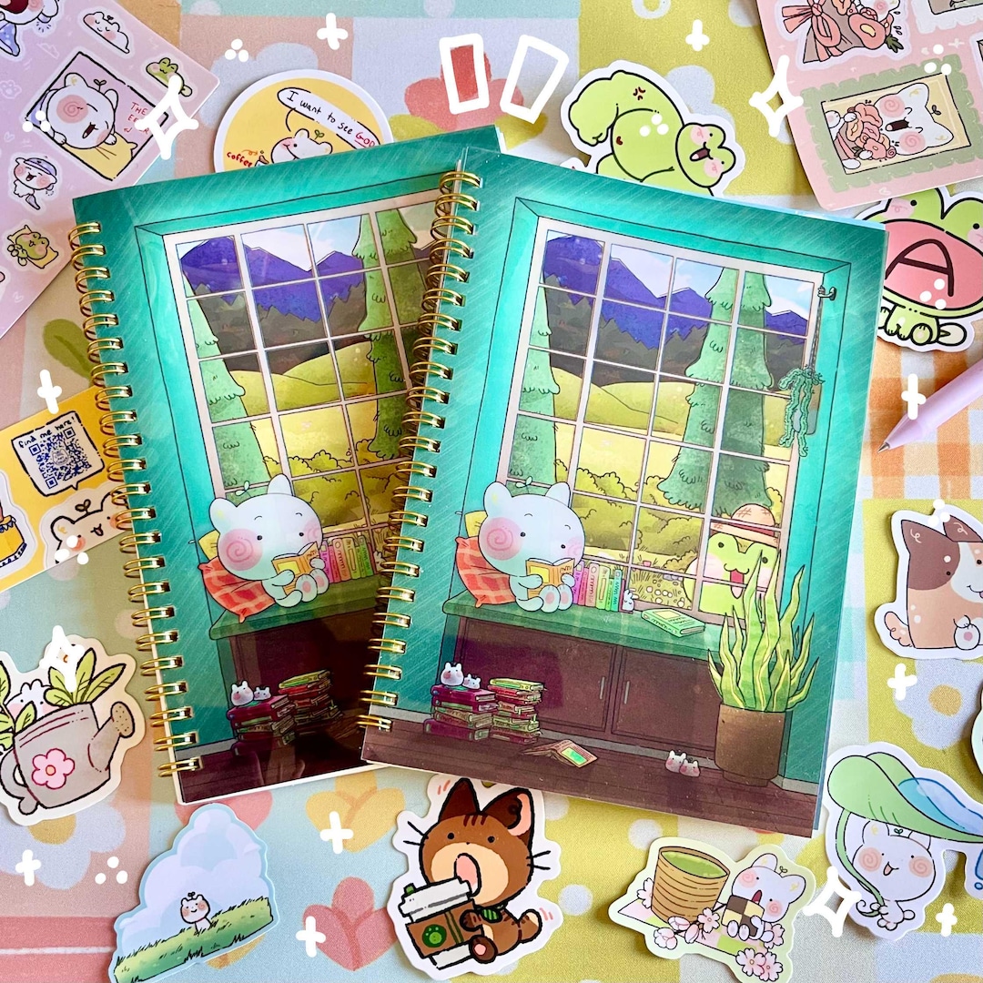 Garden Window Sticker Book - Etsy