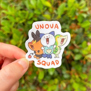 Poke Squad Stickers | Premium Vinyl Sticker | Sticker Sheet, Bullet ...
