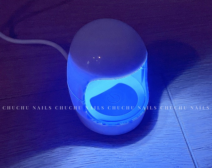 Mini UV Lamp for Press on Nails | Chu Chu Nails - Etsy