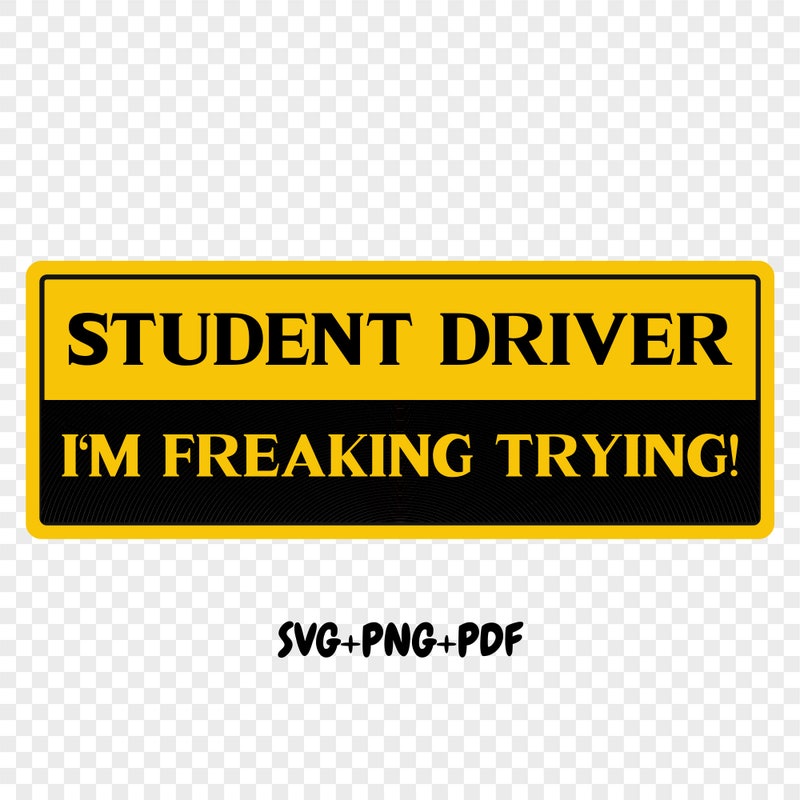 New Driver Svg - Etsy