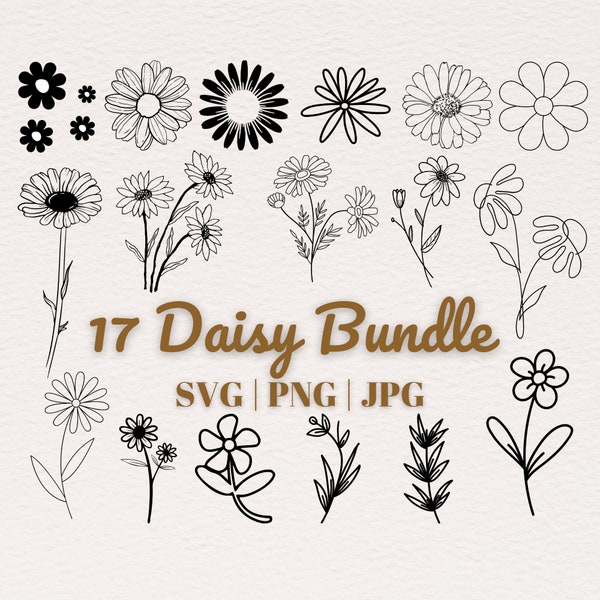 Daisy Svg - Etsy