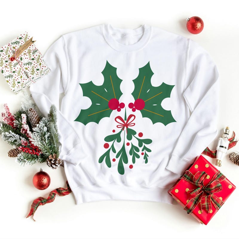 Mistletoe Svg - Etsy