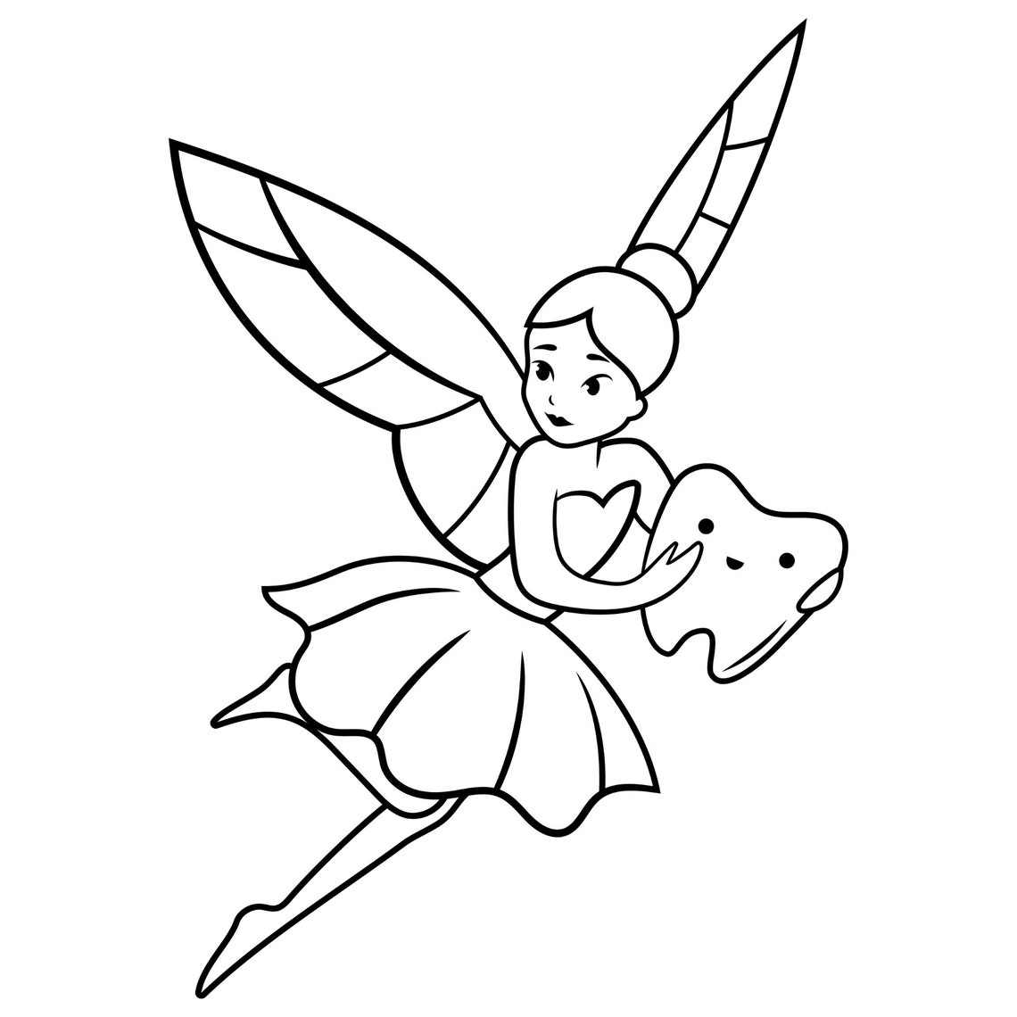 For the Tooth Fairy Svg Kids Teeth Fairy Svg Png Files - Etsy