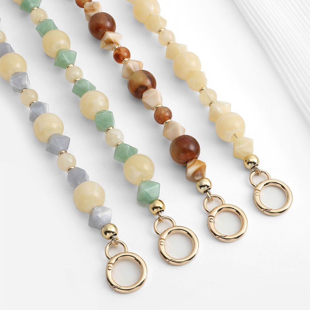 4 Colors Resin Purse Extension Chain, Acrylic Crossbag Shoulder Handbag ...