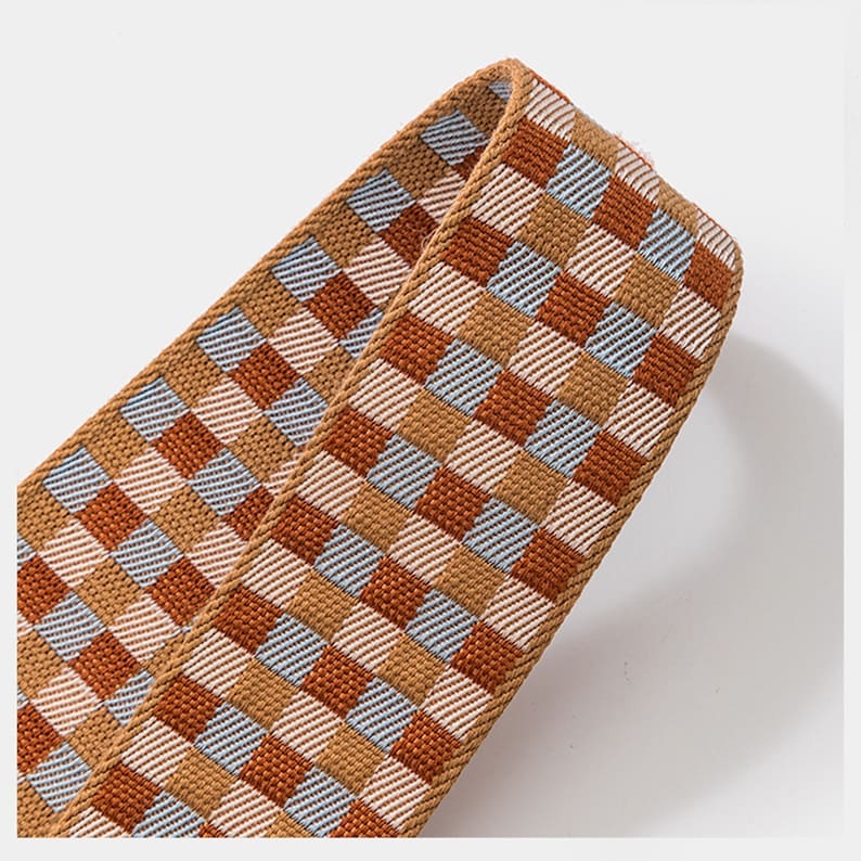 2''wide Square Grid Shoulder Strap for Bag / Crossbody Strap ...
