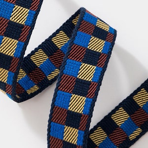 1"(2.5cm) Square Grid Replacement Strap Fashion Shoulder Straps for ...