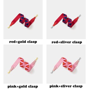 5 Colors Side Triangular Contrast Color Replacement Bag Strap for Many ...
