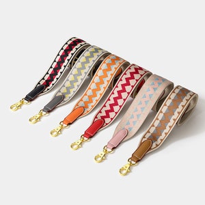 Single-sided Designer Bag Strap 2'' Wide Replacement Bag Strap Single ...