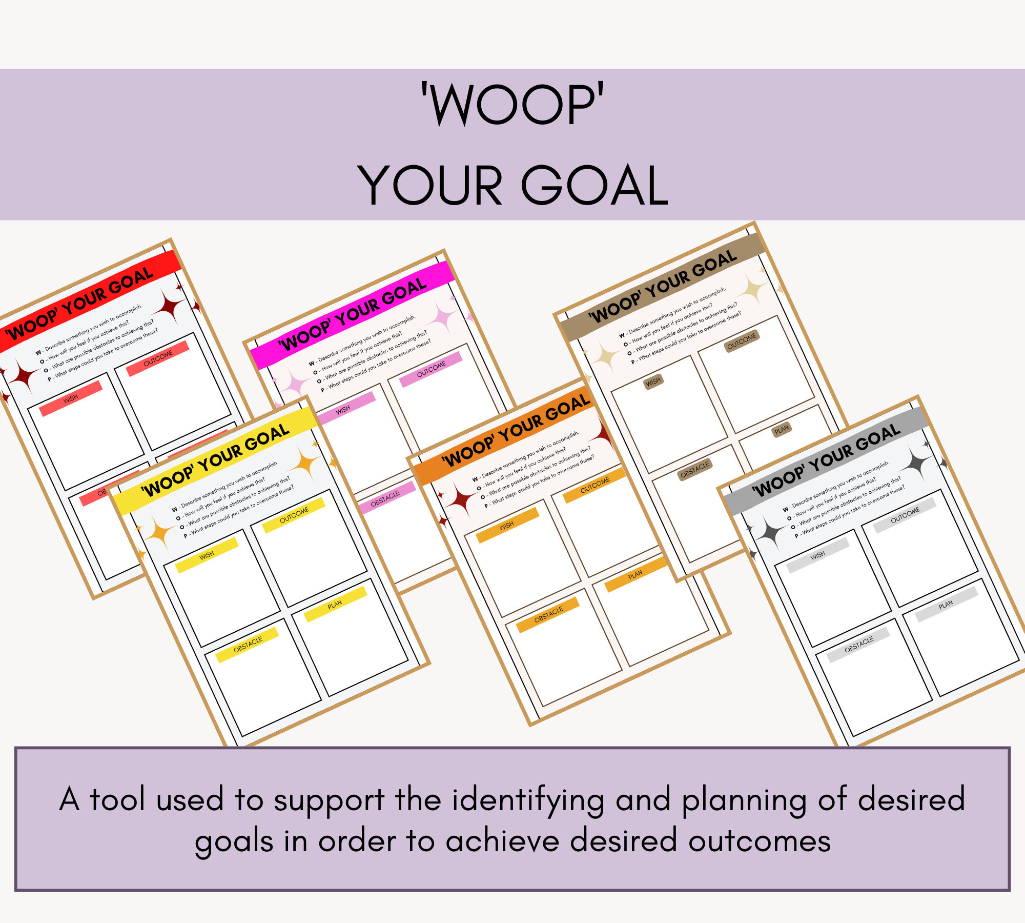 WOOP Your Goal - Goal Setting, Outcomes, Action Plan & Inspiration. 7 ...