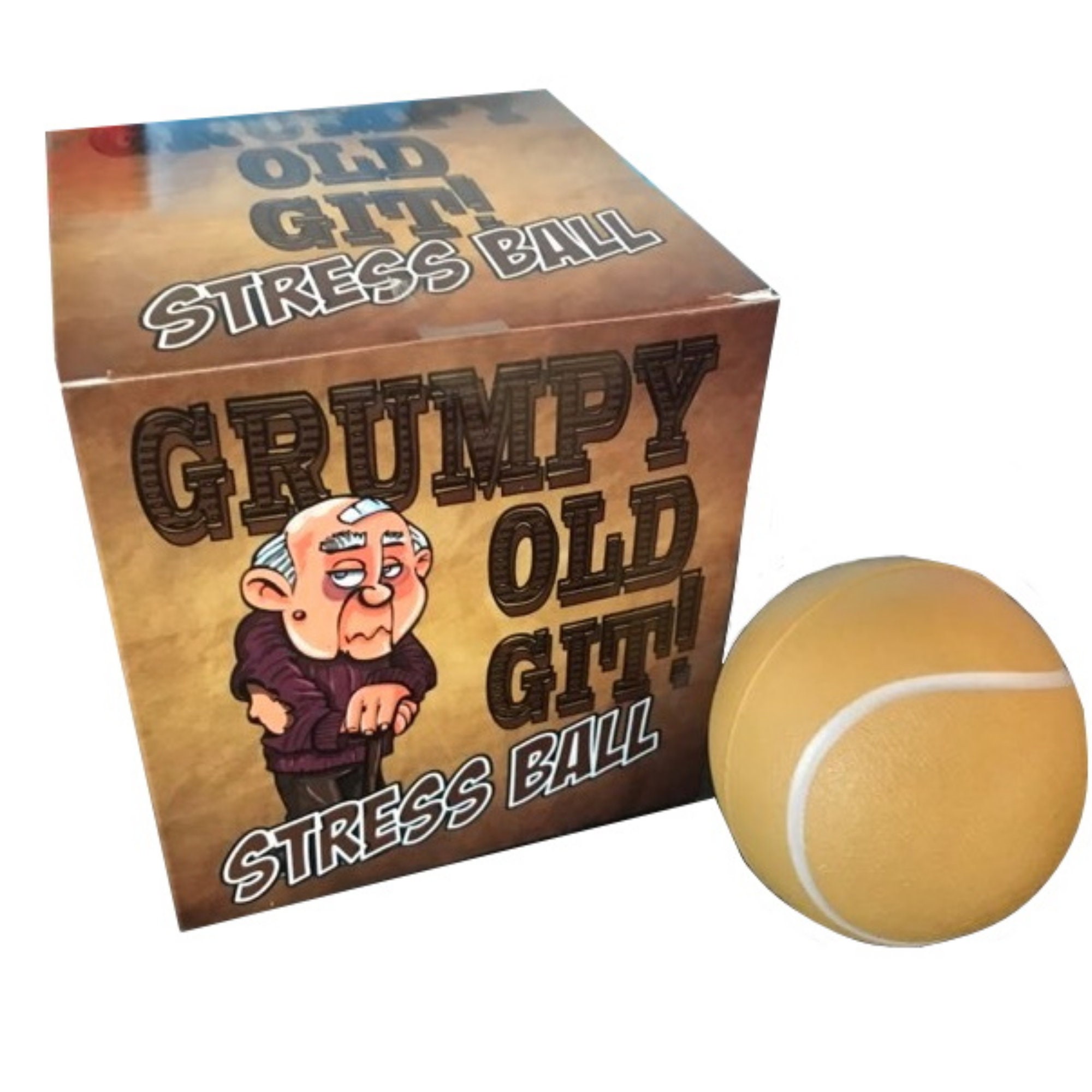 Grumpy Old Git Stress Ball Funny Novelty Joke Birthday - Etsy UK