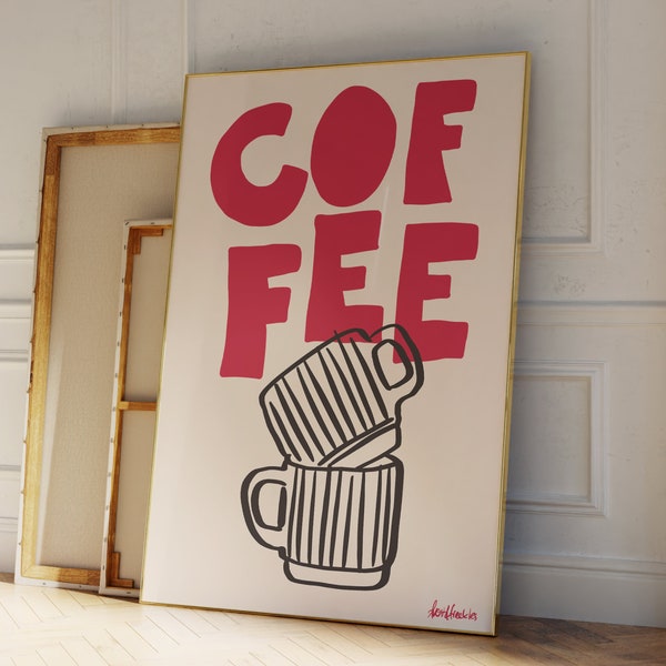 Coffee Poster - Etsy