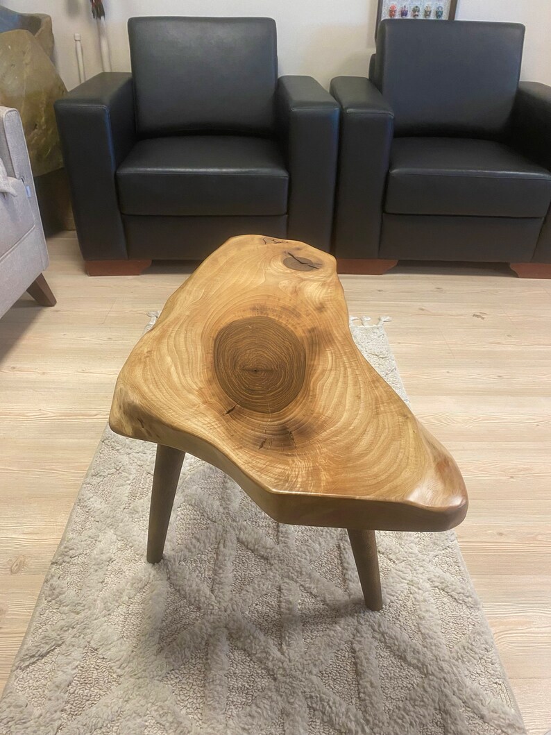 Natural Walnut Wooden Block Coffee Table by KASTAWOODS 2230122 Handmade ...