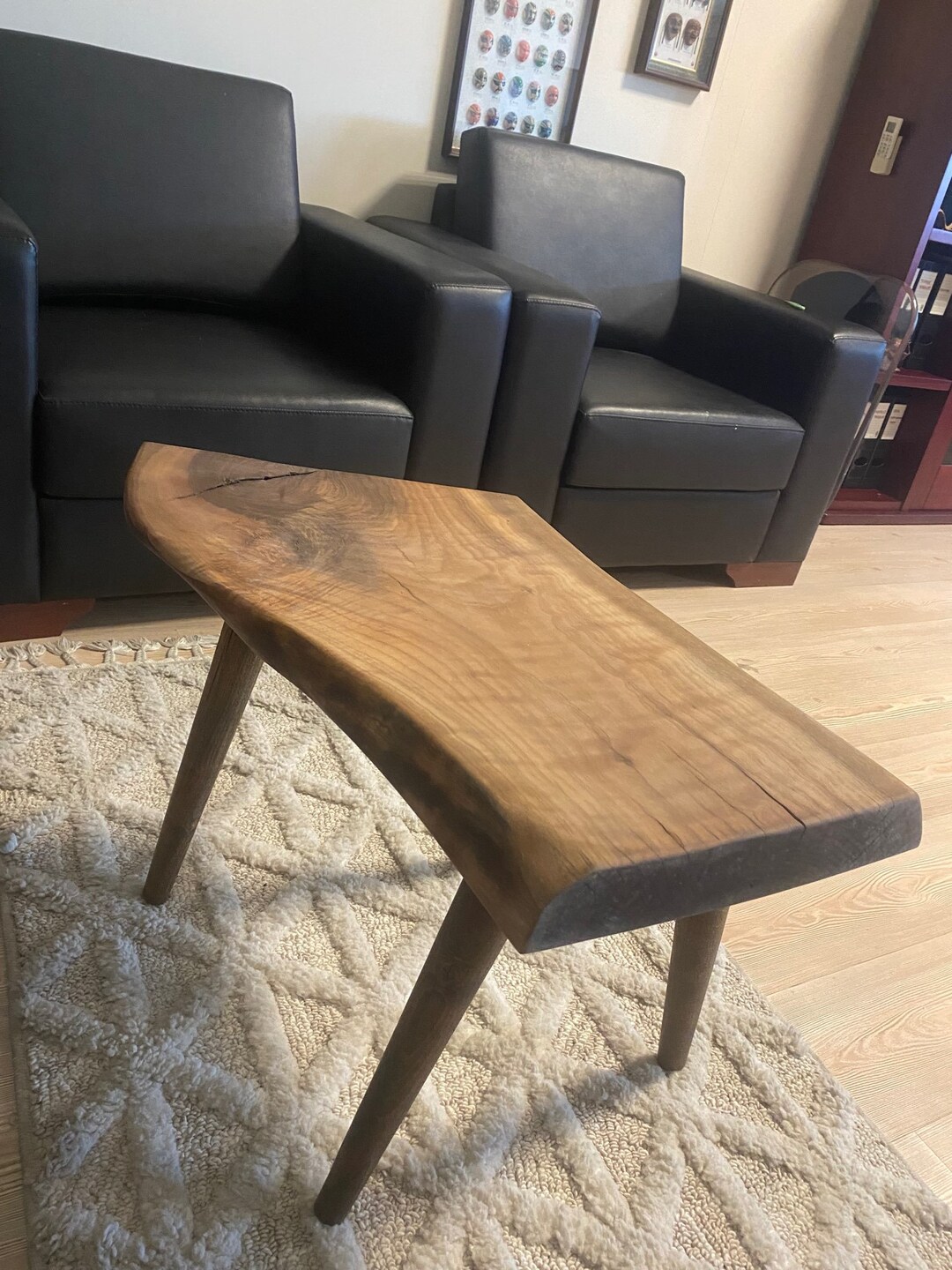 Natural Walnut Wooden Block Coffee Table by KASTAWOODS 2230119 Handmade ...