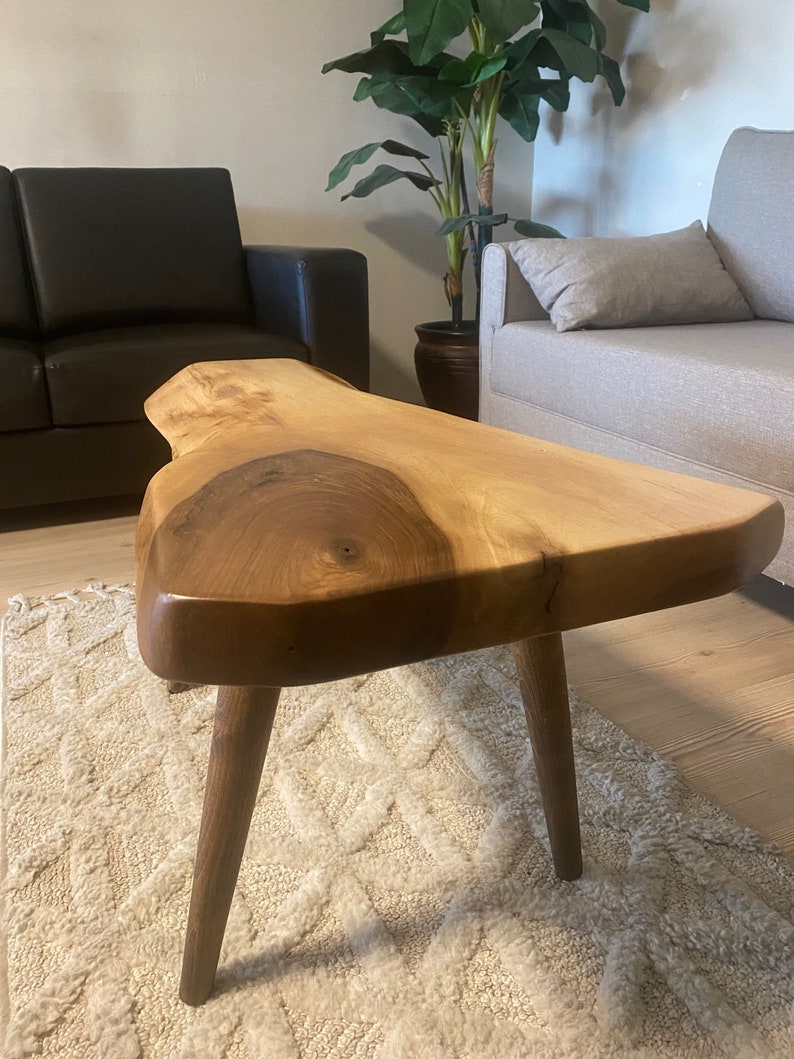 Natural Walnut Wooden Block Coffee Table by KASTAWOODS 2230120 ...